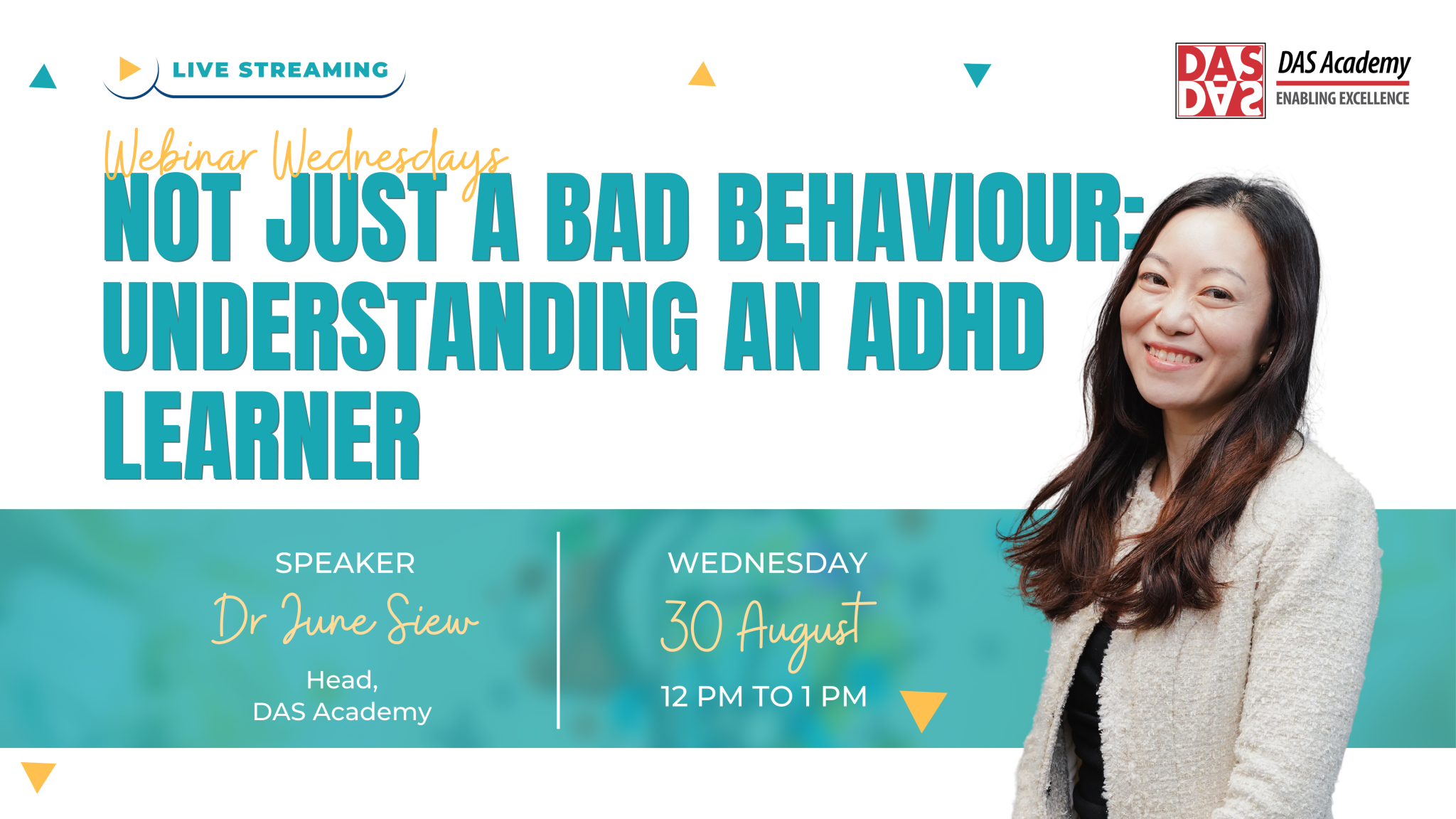 Not Just a Bad Behaviour: Understanding an ADHD Learner - DAS